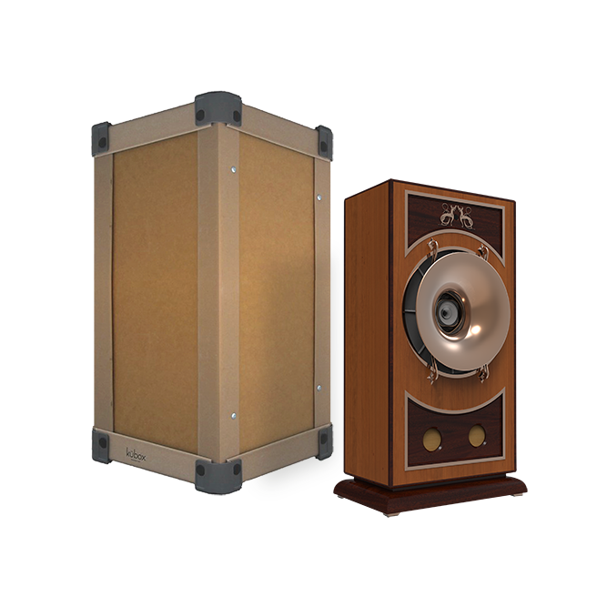 European look shipping our high-dollar high-end loudspeakers – Crating ...